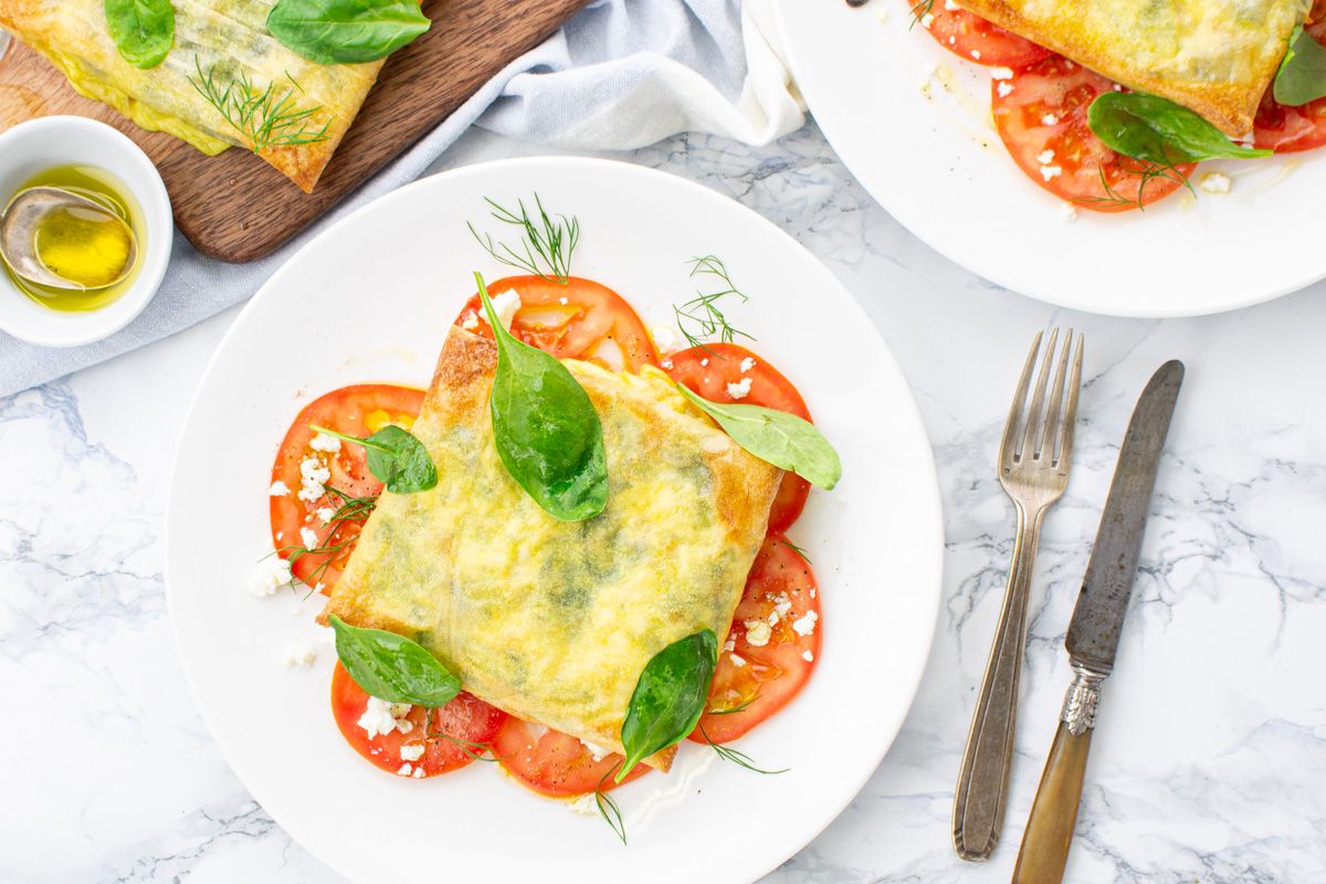 Spanakopita à la Feta & Épinards Frais - Recette - Les Commis