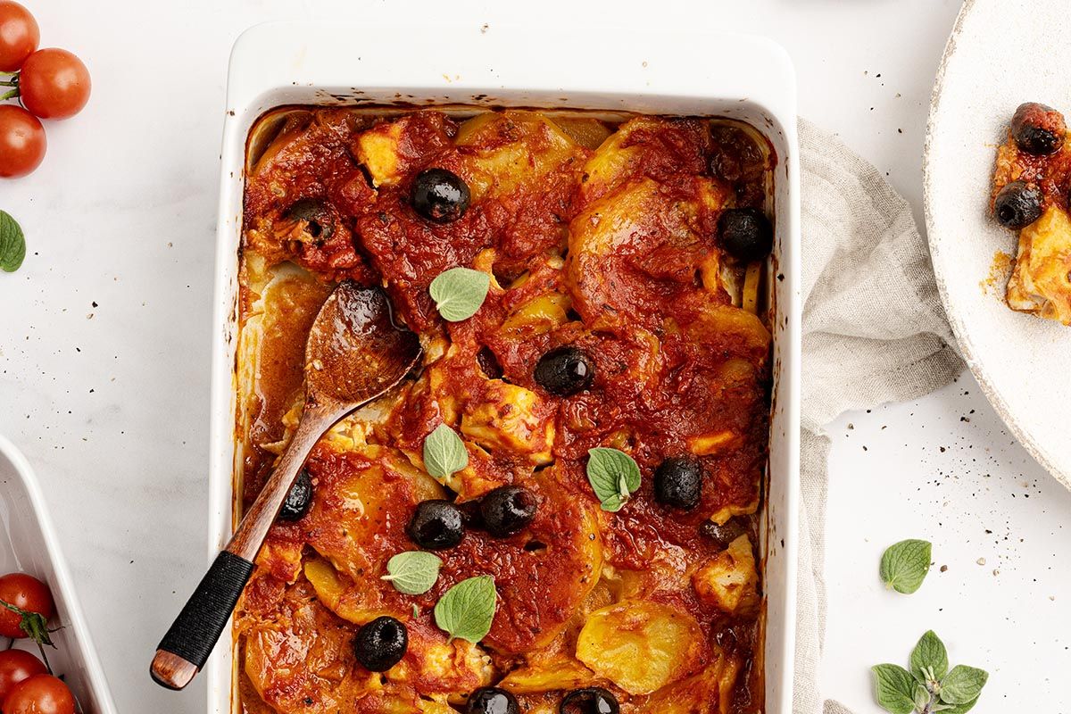 Poisson Blanc à la Méditerranéenne - Recette - Les Commis