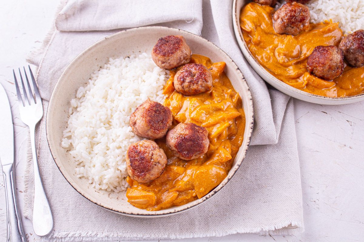 Boulettes de Poulet Korma à la Noix de Cajou - Recette - Les Commis